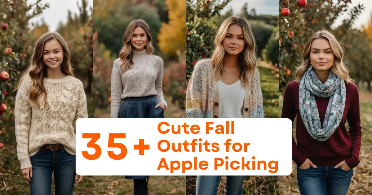 Cute Fall Outfits for Apple Picking: Cozy & Stylish