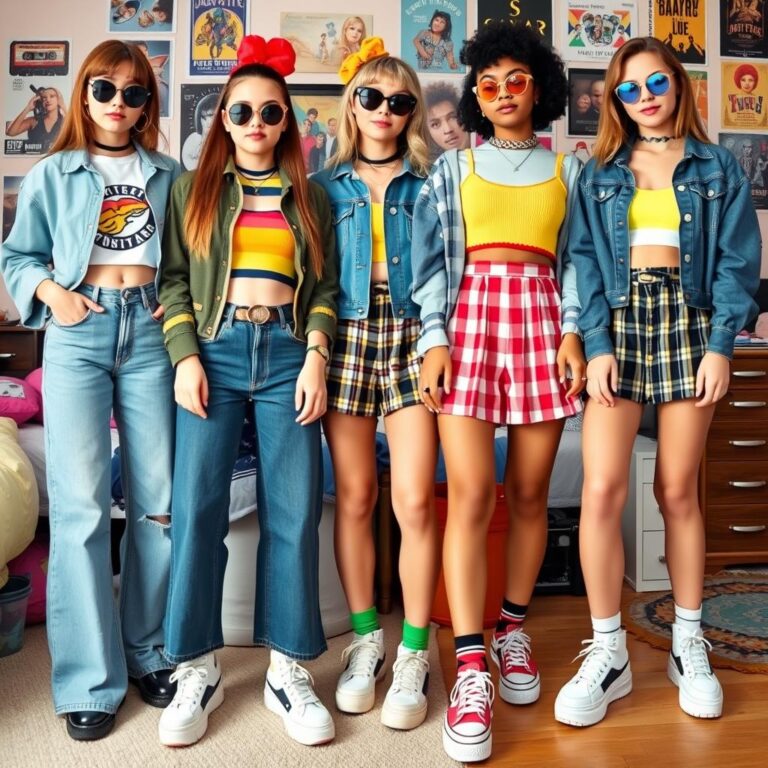 90s Theme Party Outfit Ideas for Females | Top Looks