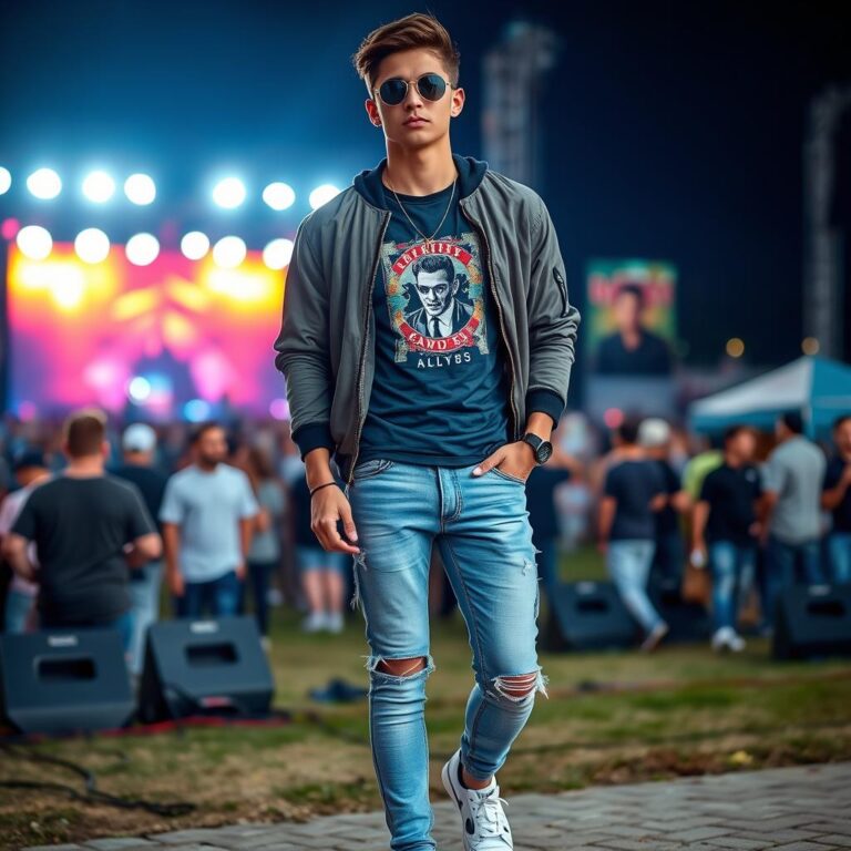 Stylish Concert Outfit Ideas for Men