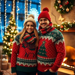 Christmas Outfits for Couples To Look Lovely