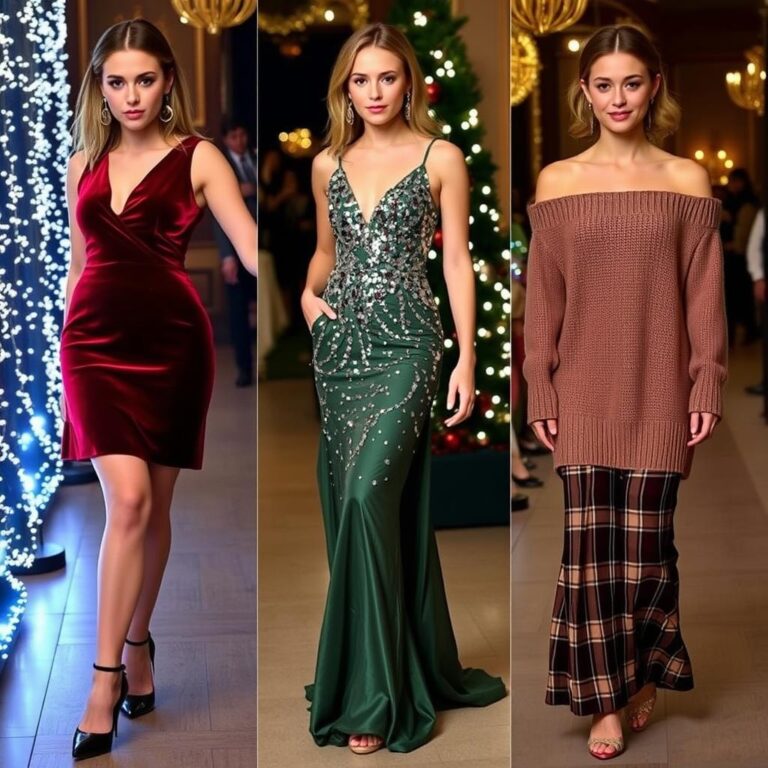 Perfect Looking Christmas Outfits for Women Parties
