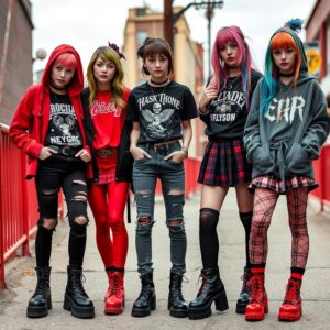 Trendy Emo Outfit Ideas for Your Edgy Style