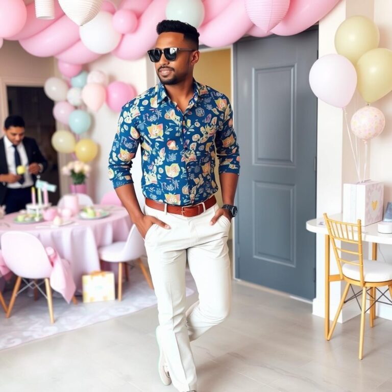 Stylish Baby Shower Outfits for Dad to Wear