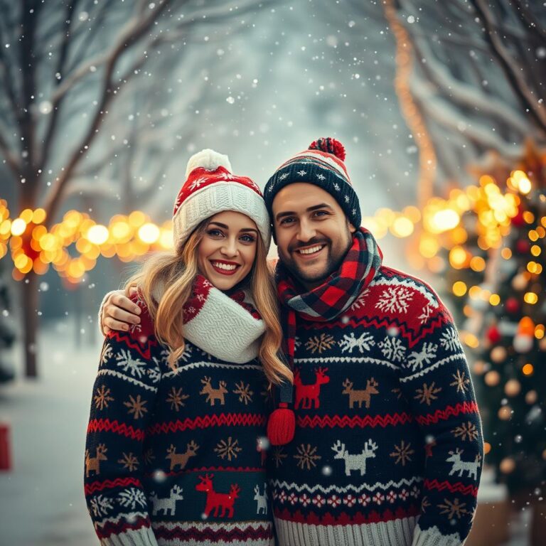 Christmas Outfits for Couples To Look Lovely