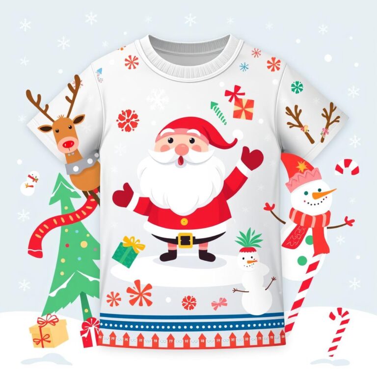 Fun Christmas T-Shirt Ideas for Kids