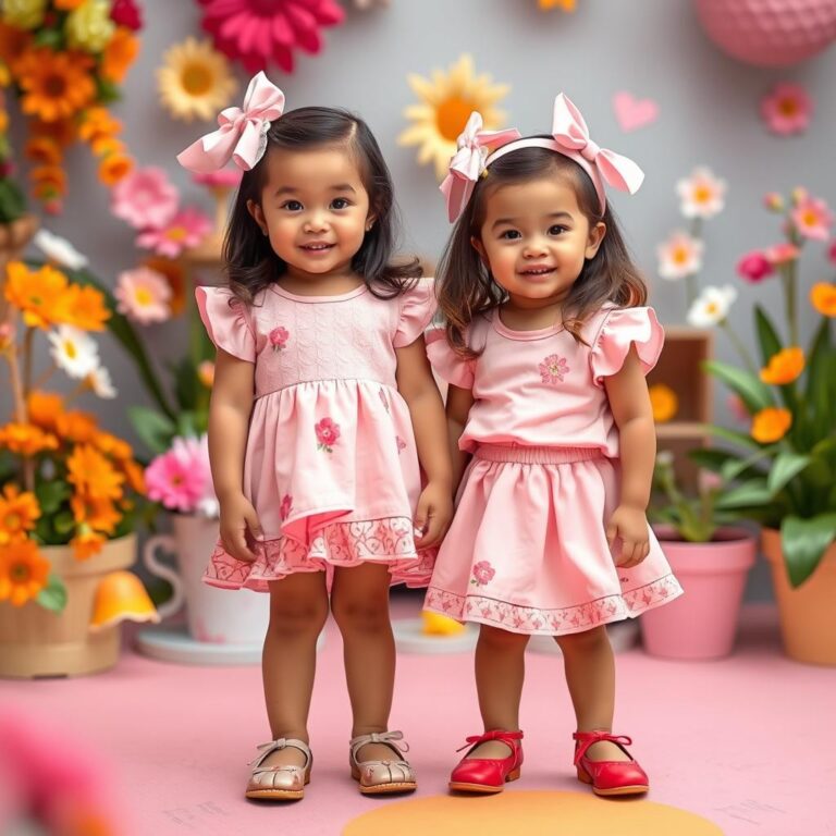 Cute Big Sister Little Sister Matching Outfits