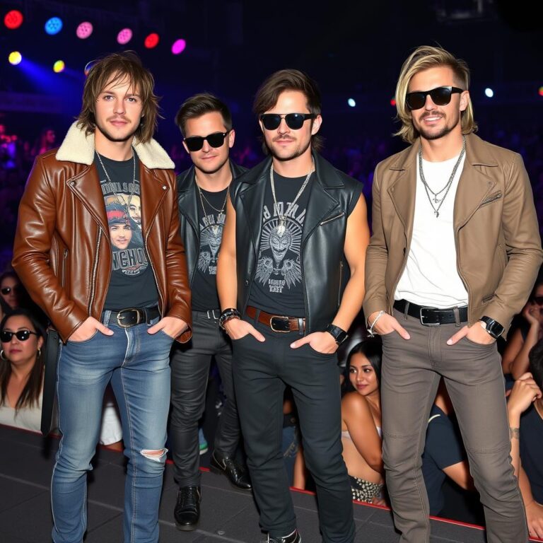 Stylish Concert Outfit Ideas for Men