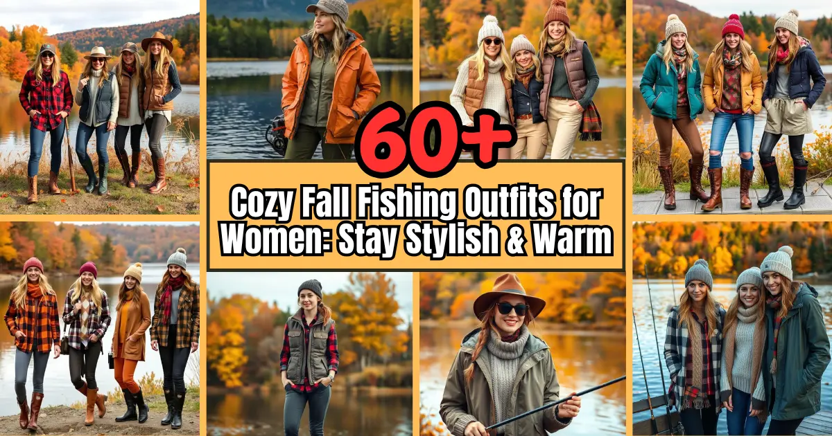 Cozy Fall Fishing Outfits for Women: Stay Stylish & Warm