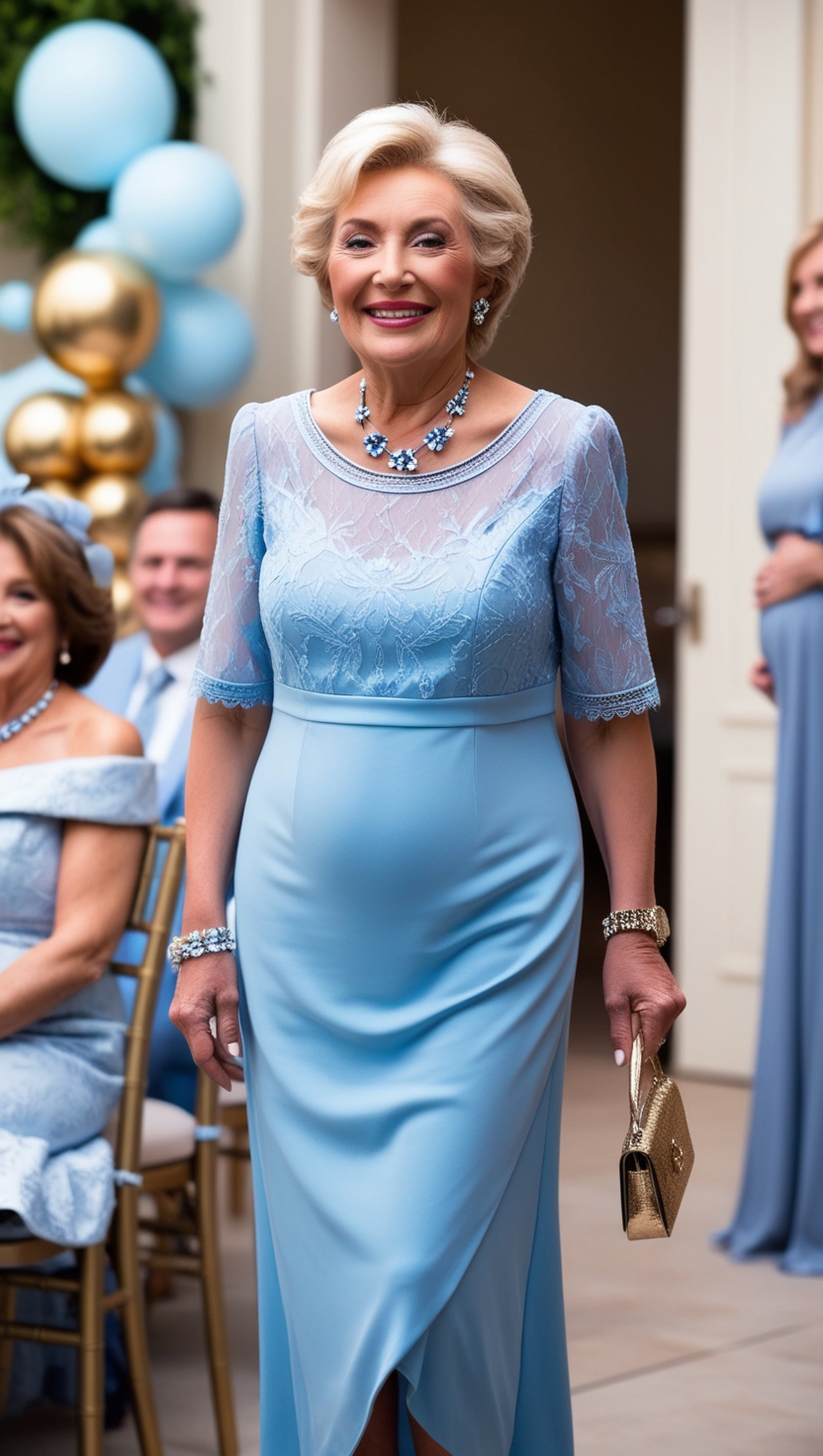 Stylish Baby Shower Outfits for Grandma to Celebrate