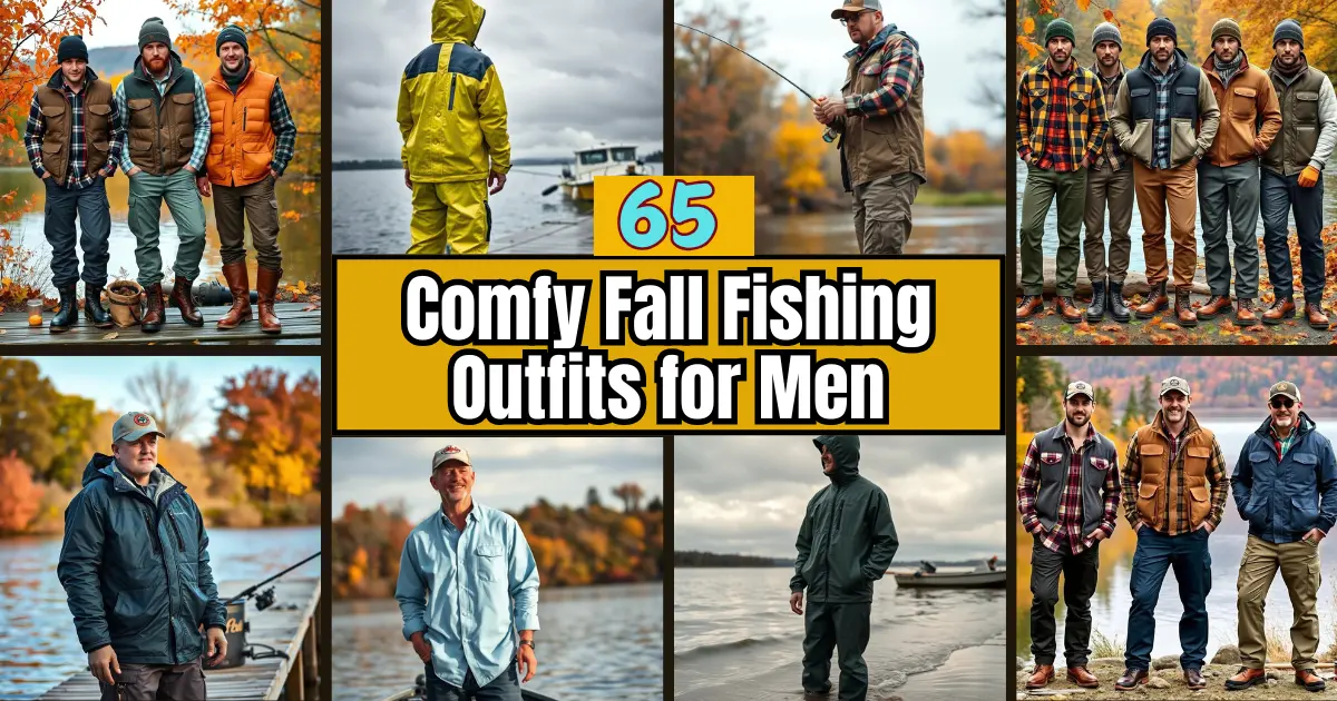 Comfy Fall Fishing Outfits for Men: Stay Warm & Stylish