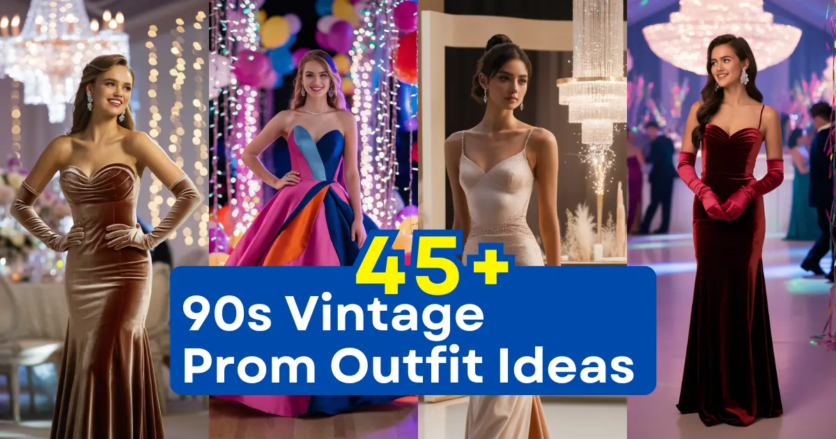 45+ Nostalgic 90s Vintage Prom Outfit Ideas - Outfit Glance