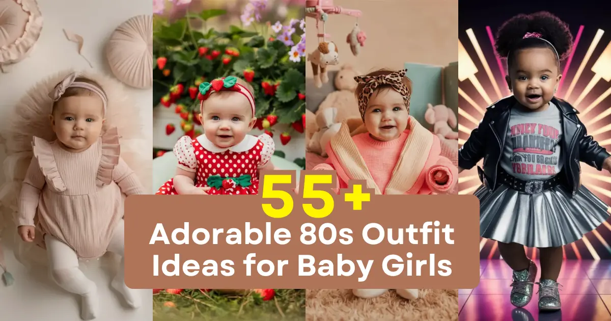 55 Adorable 80s Outfit Ideas for Baby Girls - Outfit Glance