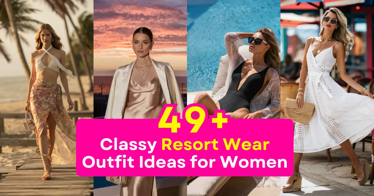 49+ Classy Resort Wear Outfit Ideas for Women - Outfit Glance