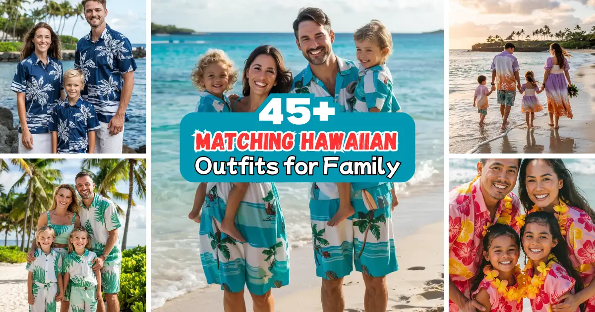 45+ Best Matching Hawaiian Outfits for Family That Will Make You Smile ...